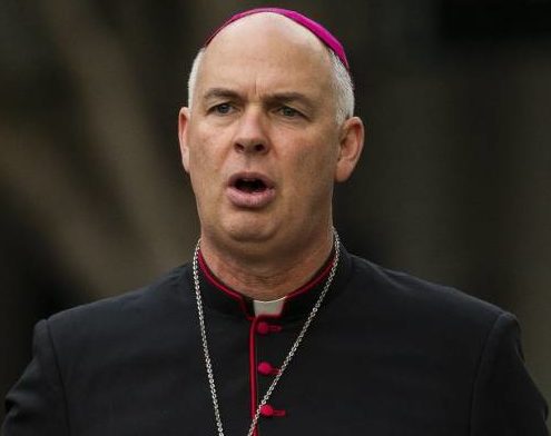 The Catholic Bishop sits on high “telling” people what is to happen ...