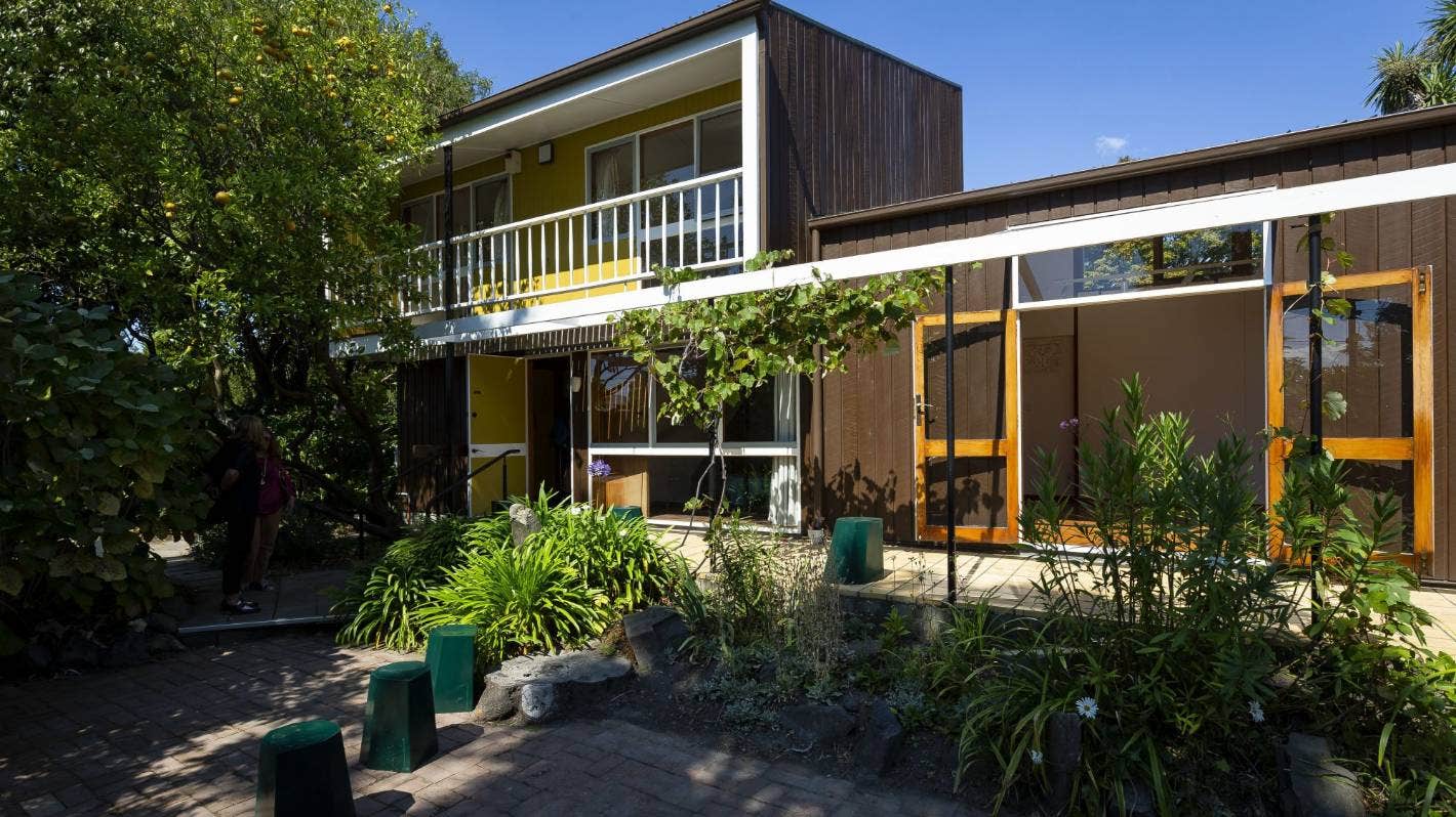 The restored Sutton house and thanks to Ann Hercus - The Tuesday Club